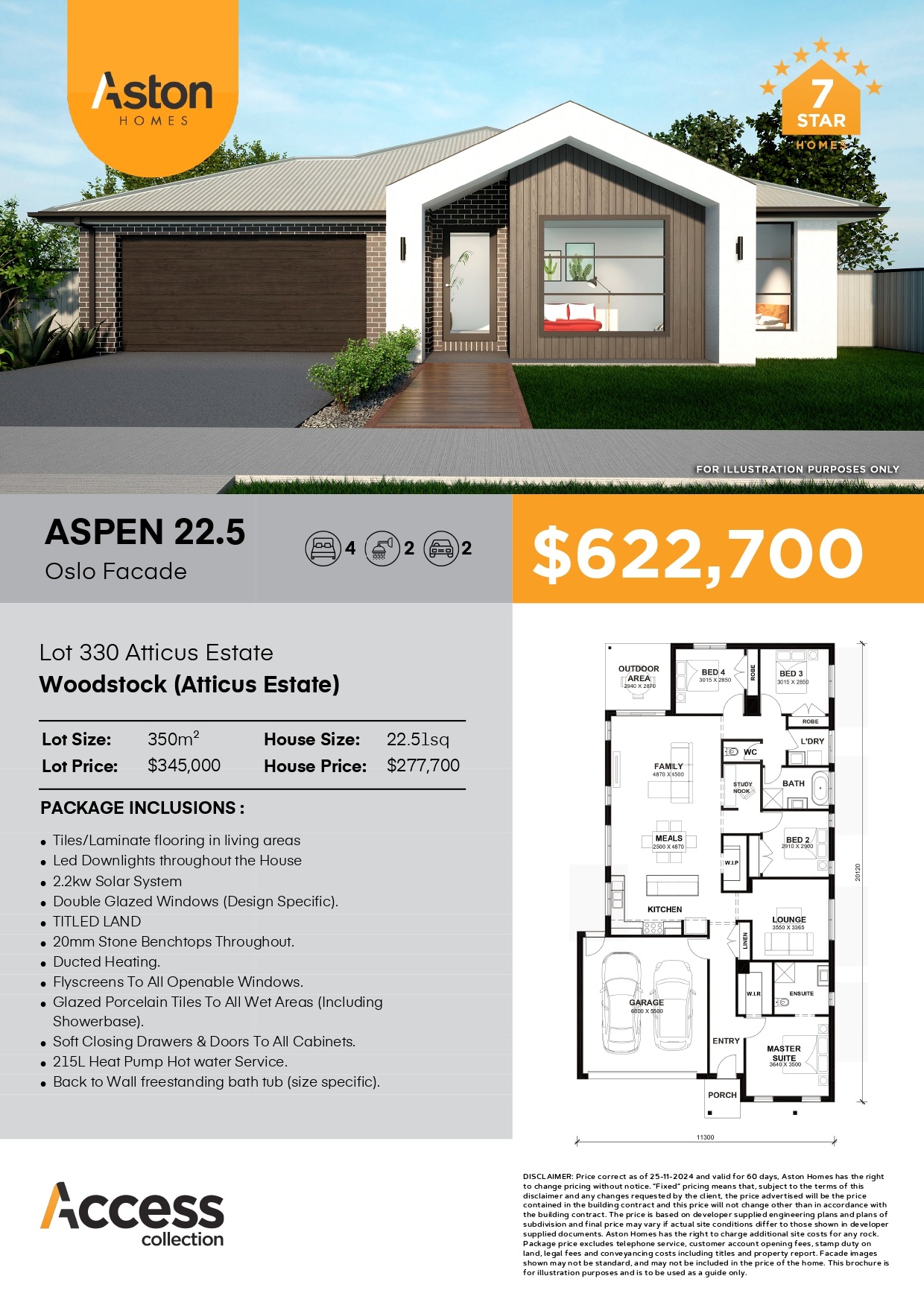[House & Land] Lot 346: Viewcrest 31 by Burbank Homes @ Atticus Estate - Woodstock | OpenLot